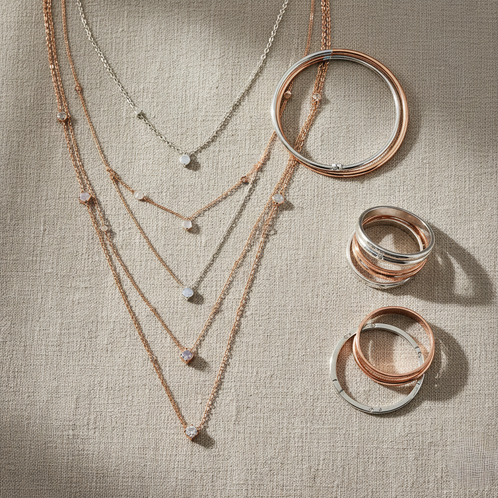 Mix & Match Jewellery: How to Create Your Signature Stack – The Glam by ...